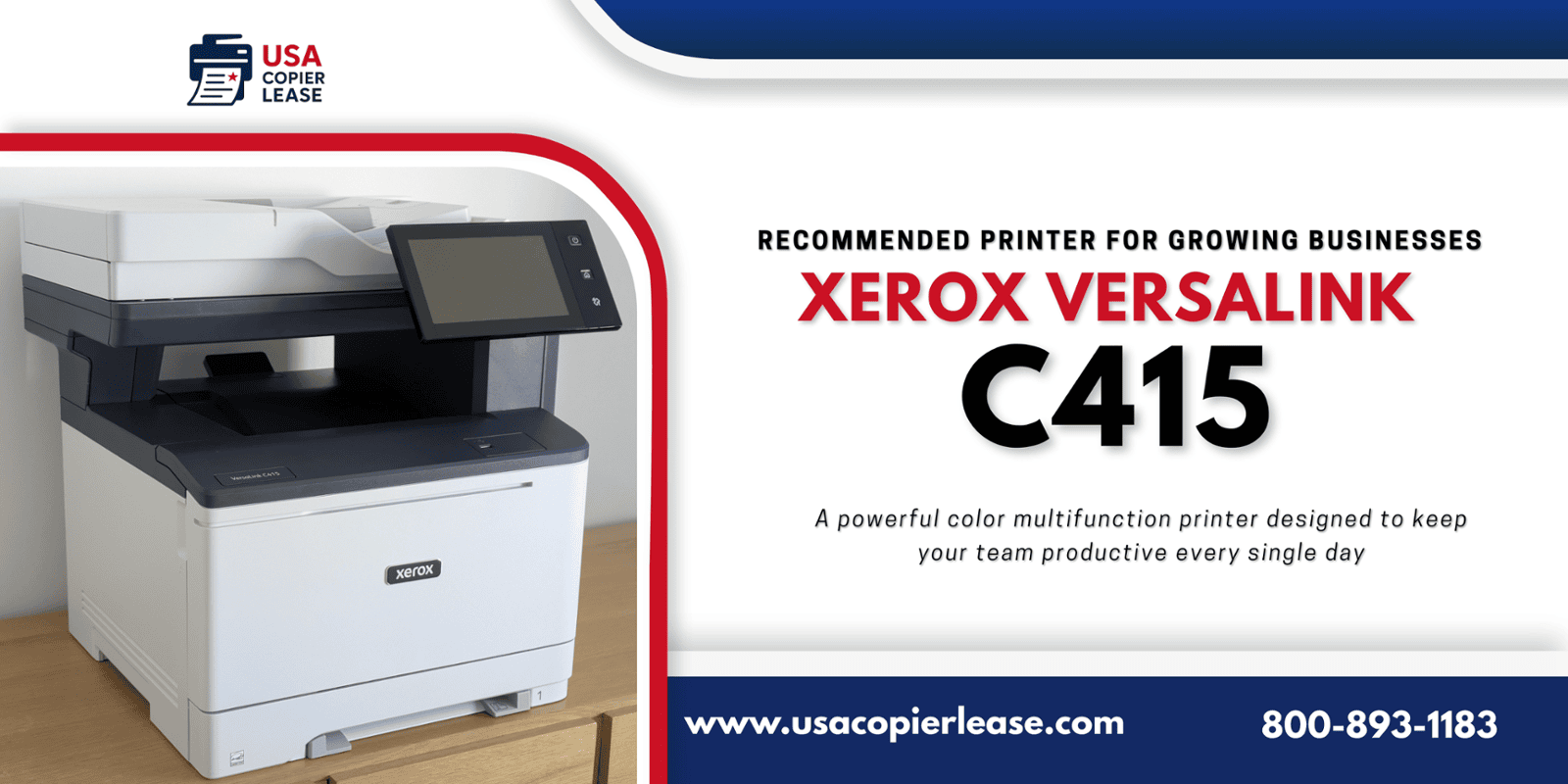 Xerox Versalink C415: Recommended Printer for Growing Businesses | USA ...