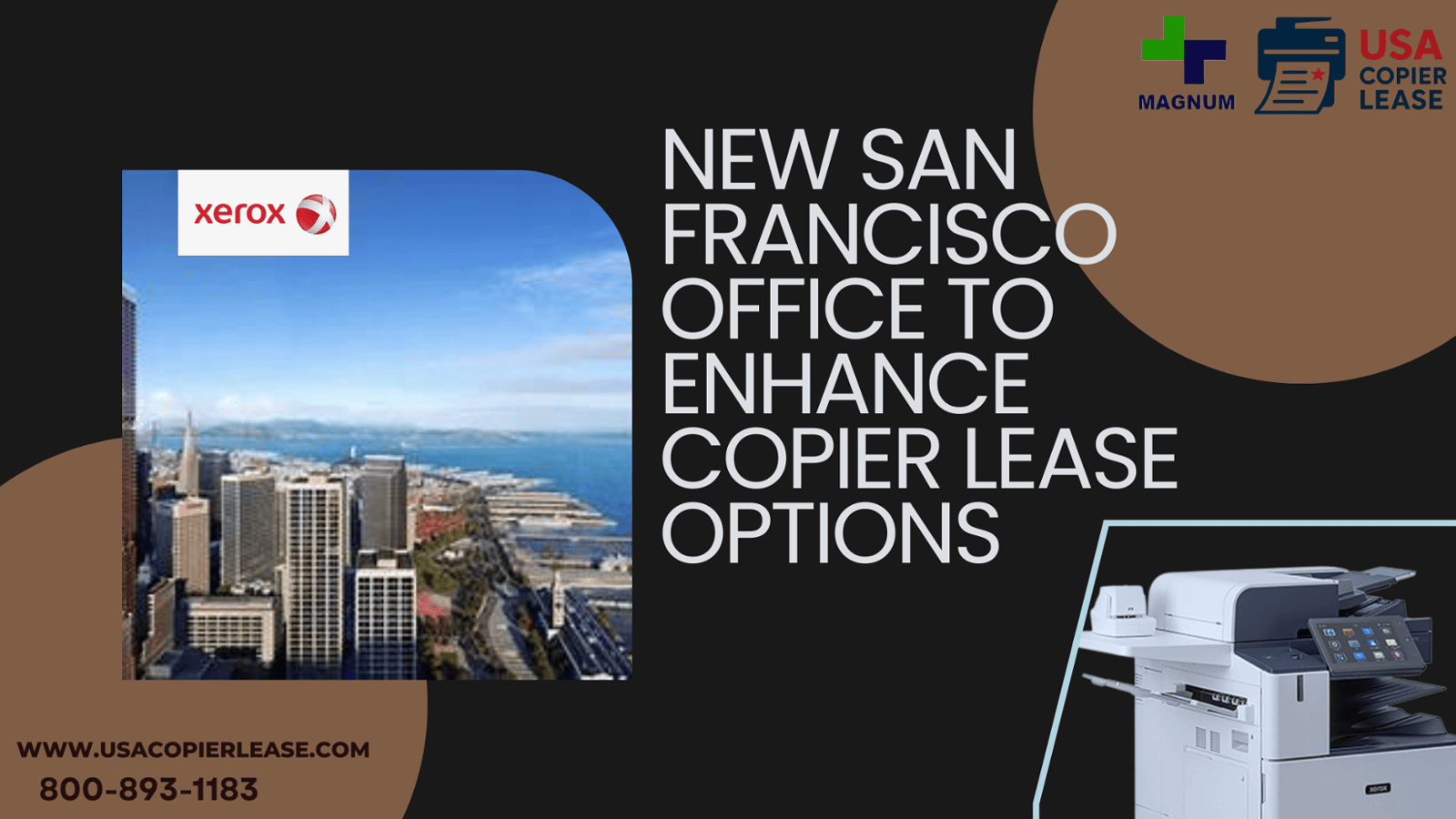 New San Francisco Office to Enhance Copier Lease Options | USA COPIER LEASE
